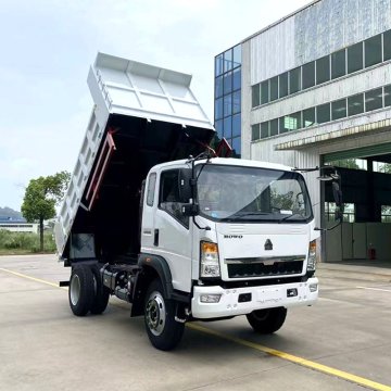 Customized SINOTRUK HOWO Light 4X2 116HP 140HP Dump Truck